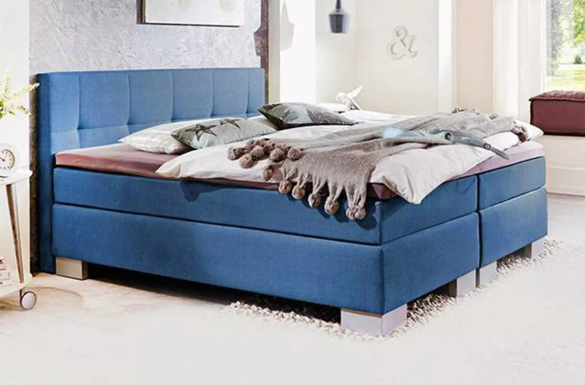 Boxspringbett - verschaffen Sie Ihrem Schlafzimmer ein Upgrade