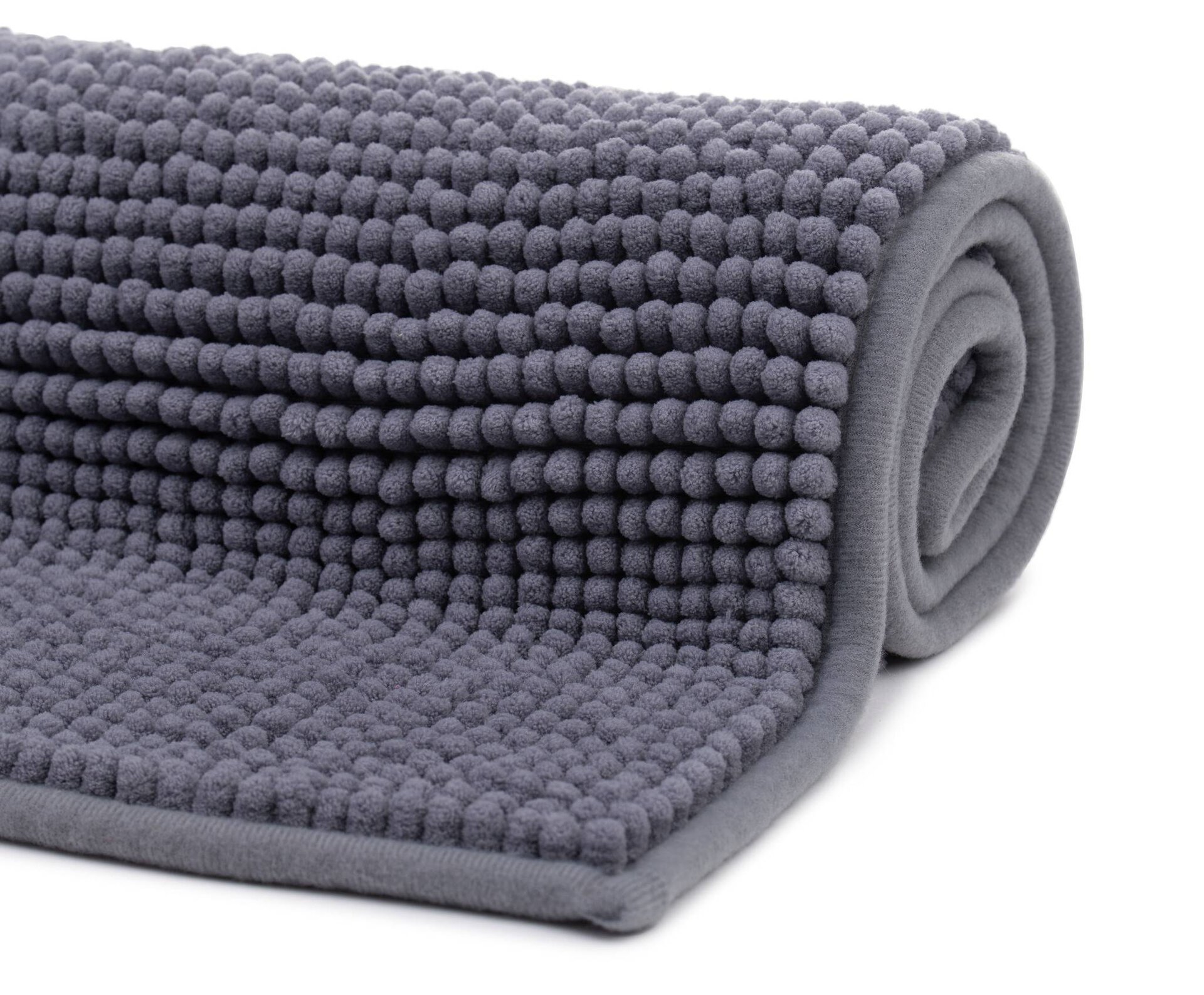Badteppich Chenille Ambiente Trendlife Textil grau ca. 100x0x60 cm ...