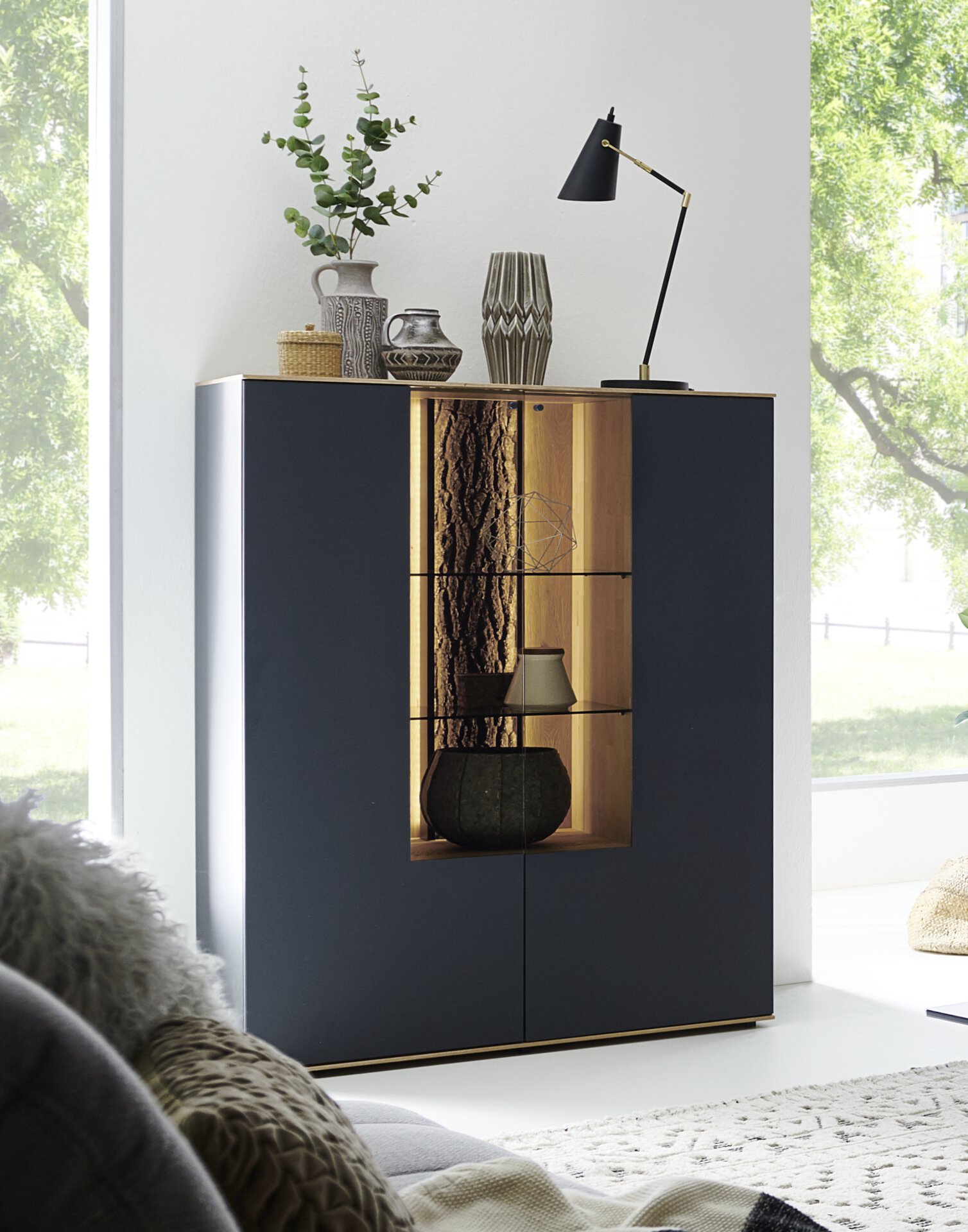Highboard Hartmann - Massivholzmöbel Holz ca. 44 cm | Möbel Inhofer
