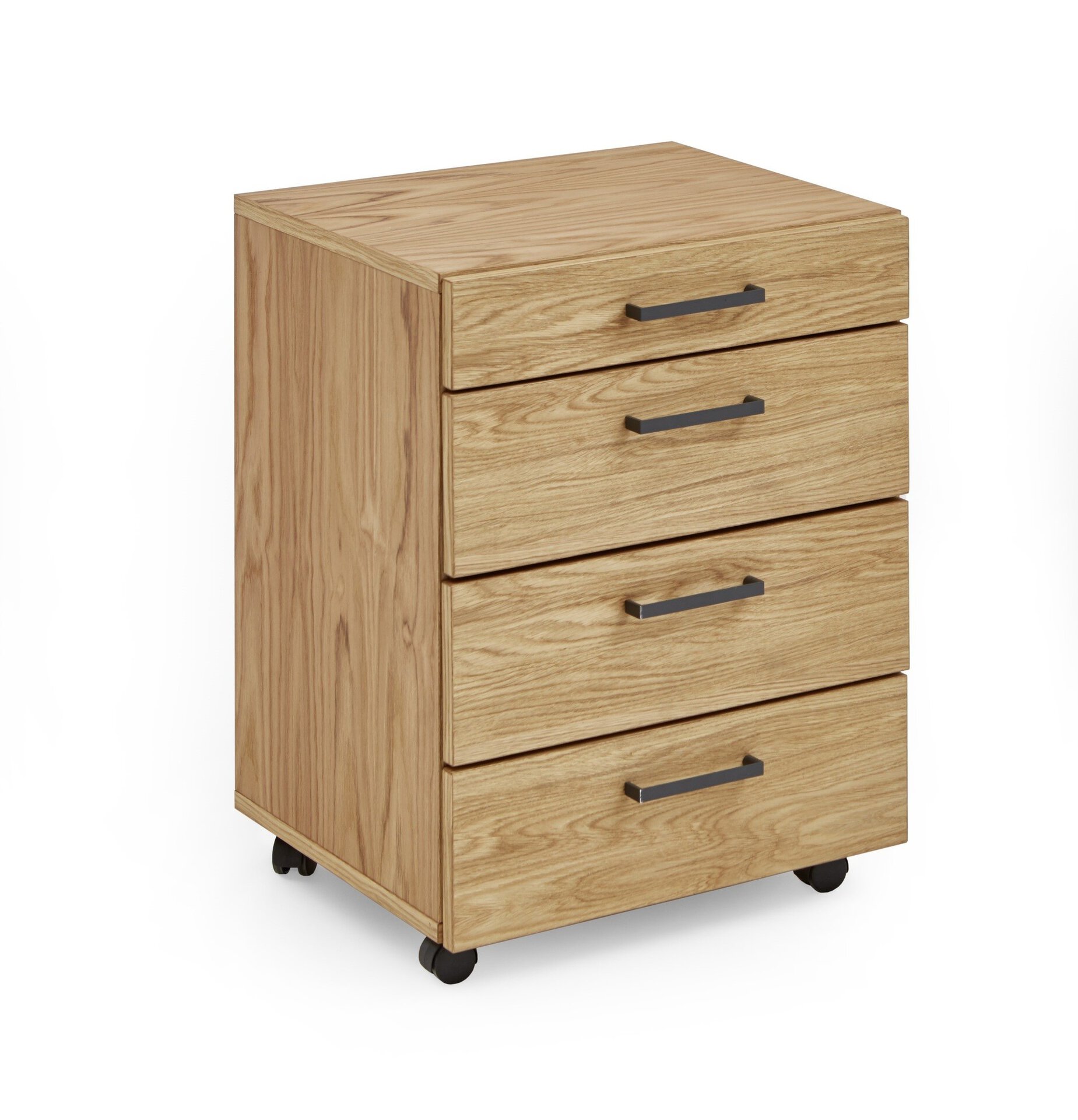 Rollcontainer braun Holzwerkstoff | Möbel Inhofer