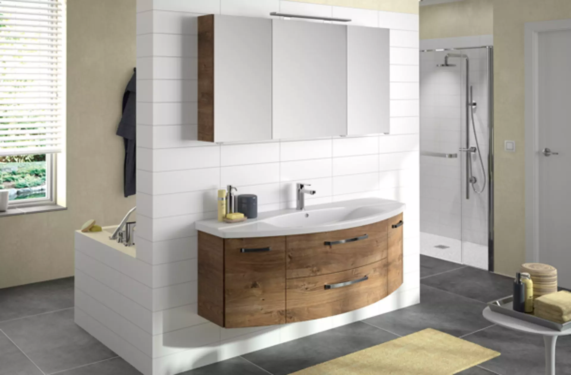 Aquarell Badmöbel: Stilvolle Badeinrichtungen entdecken